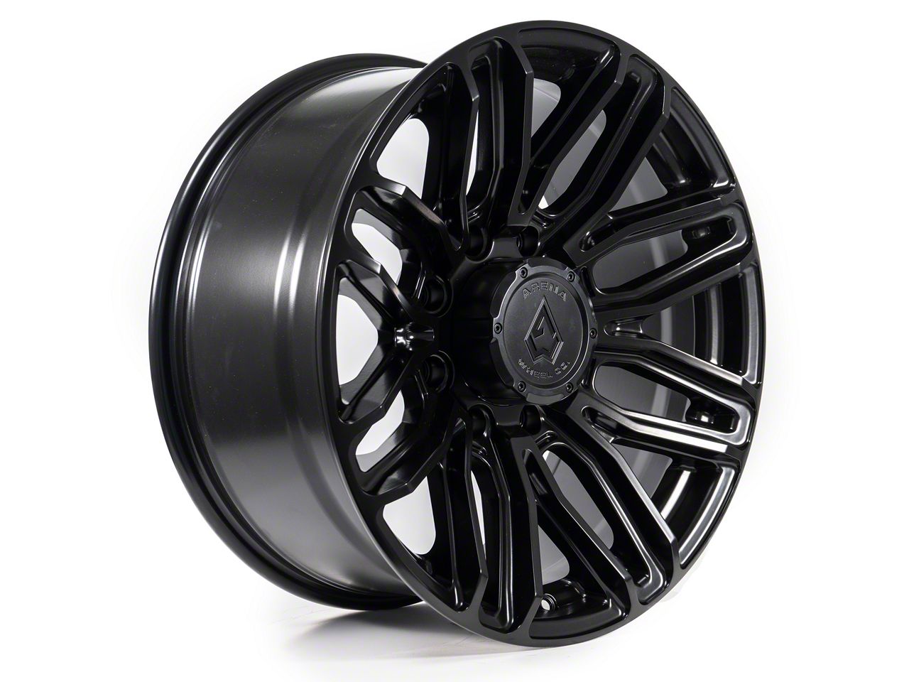 Arena Silverado 3500 Supreme Satin Black 8-Lug Wheel; 20x9; 0mm Offset ...