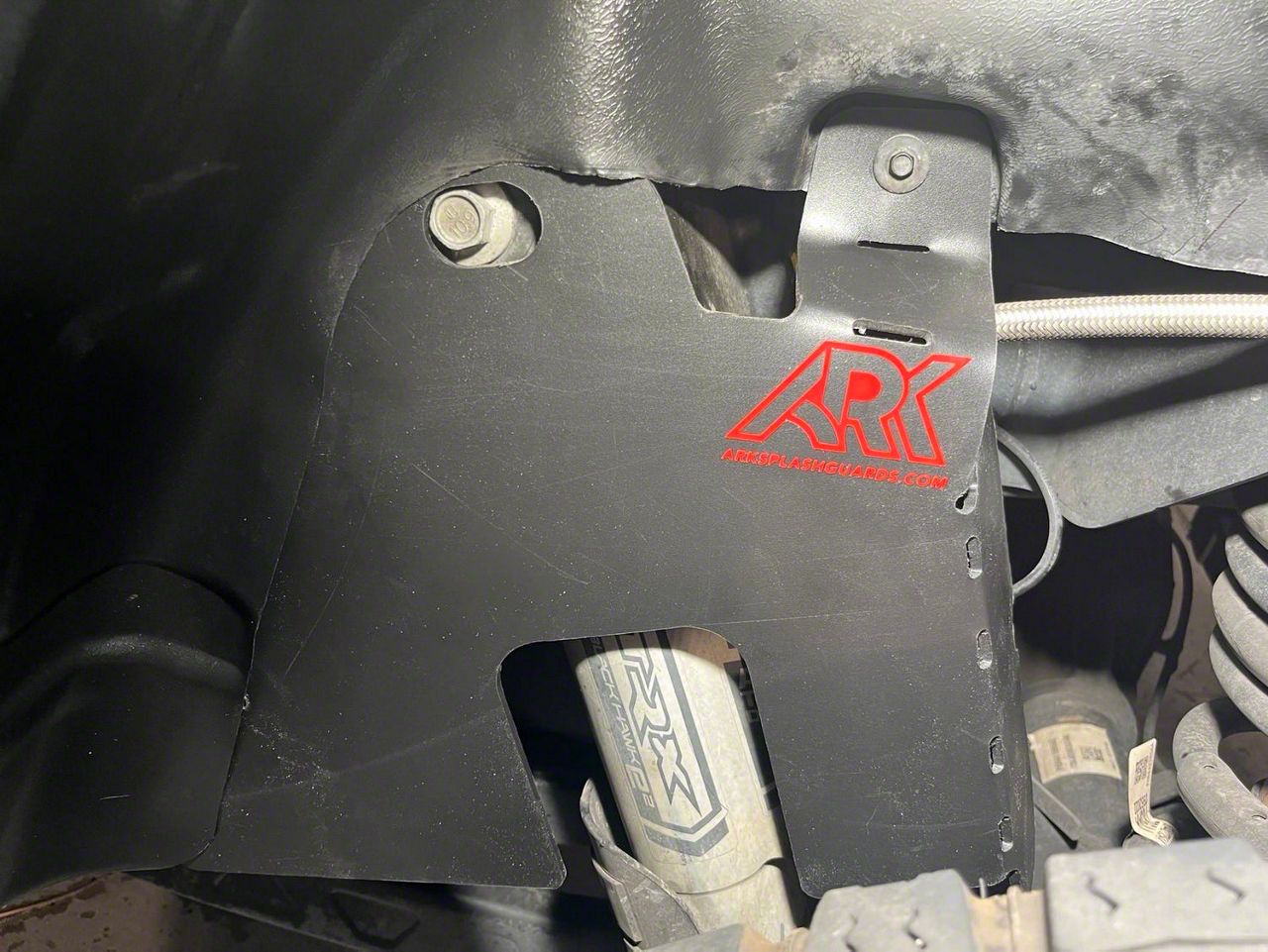 Ark Splash Guards RAM 1500 Strut Protection Panel; Black R193727 (21-24 ...