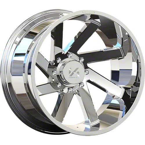 Arkon Off-Road RAM 1500 Lincoln Chrome 5-Lug 4-Wheel Kit; 22x12; -51mm ...