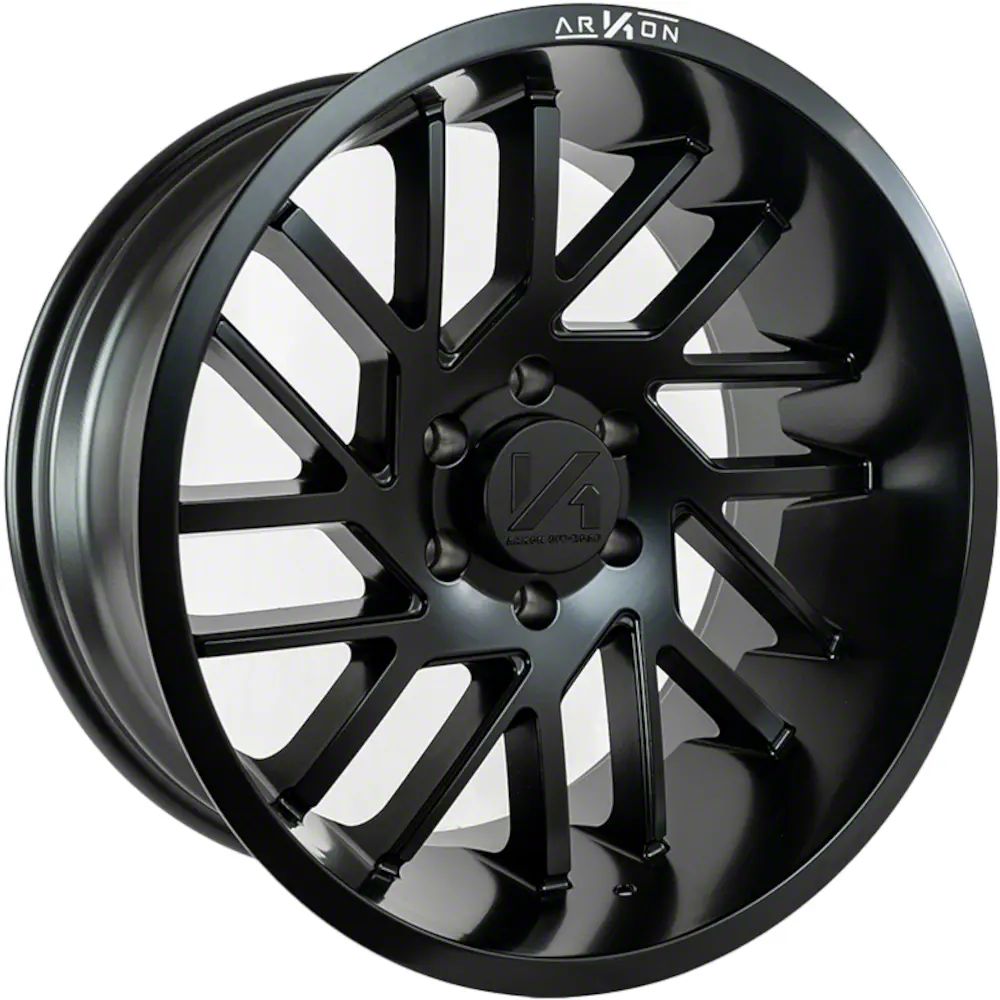Arkon Off-Road F-250 Super Duty Mandela Satin Black 8-Lug 4-Wheel Kit ...
