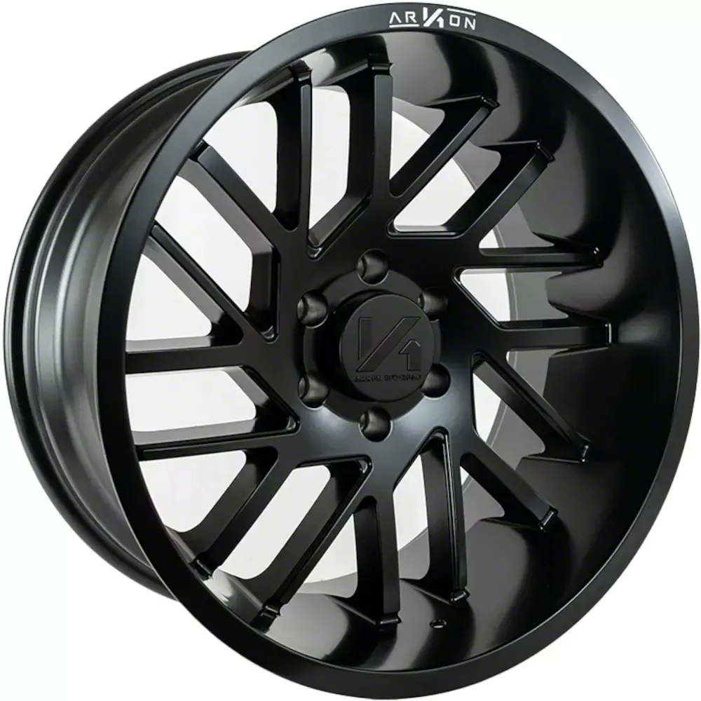 Arkon Off-Road RAM 2500 Mandela Satin Black 8-Lug 4-Wheel Kit; 20x10 ...