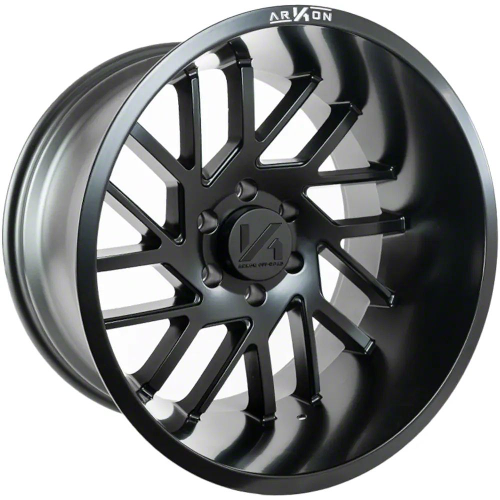 Arkon Off-Road Ranger Mandela Satin Black 6-Lug Wheel; 20x12; -51mm ...