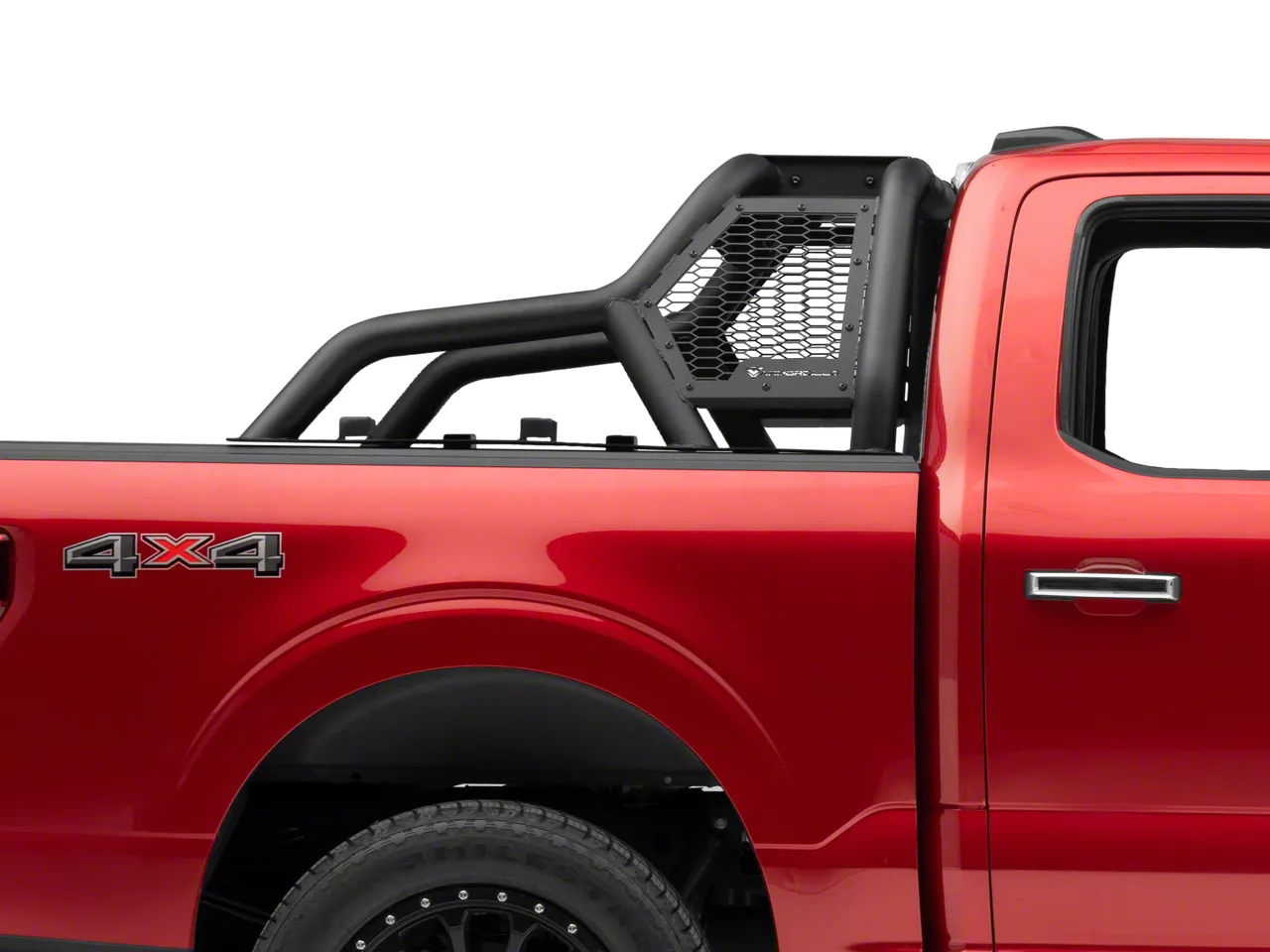 Armordillo F-150 CR1 Chase Rack with LED Shroud; Matte Black 7163072 ...