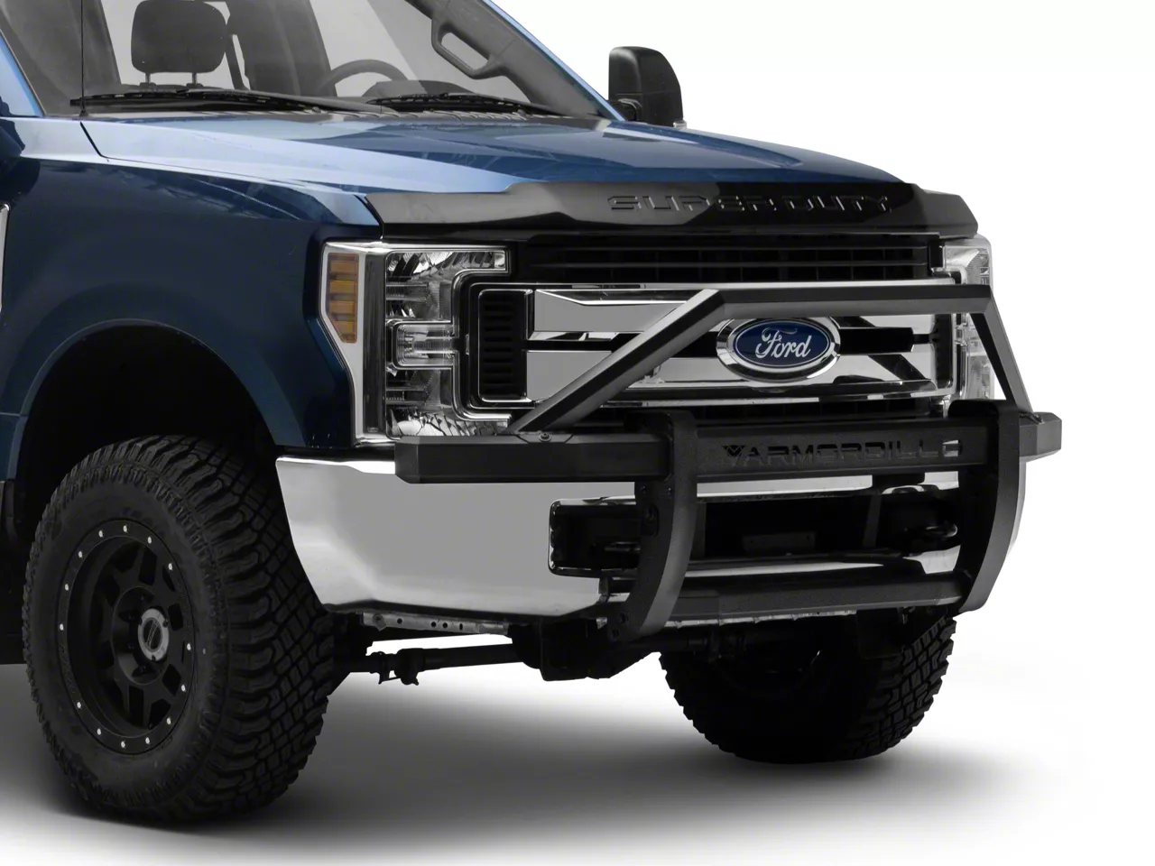 F-350 Super Duty AR2 Pre-Runner Grille Guard; Matte Black (17-22 F-350 ...