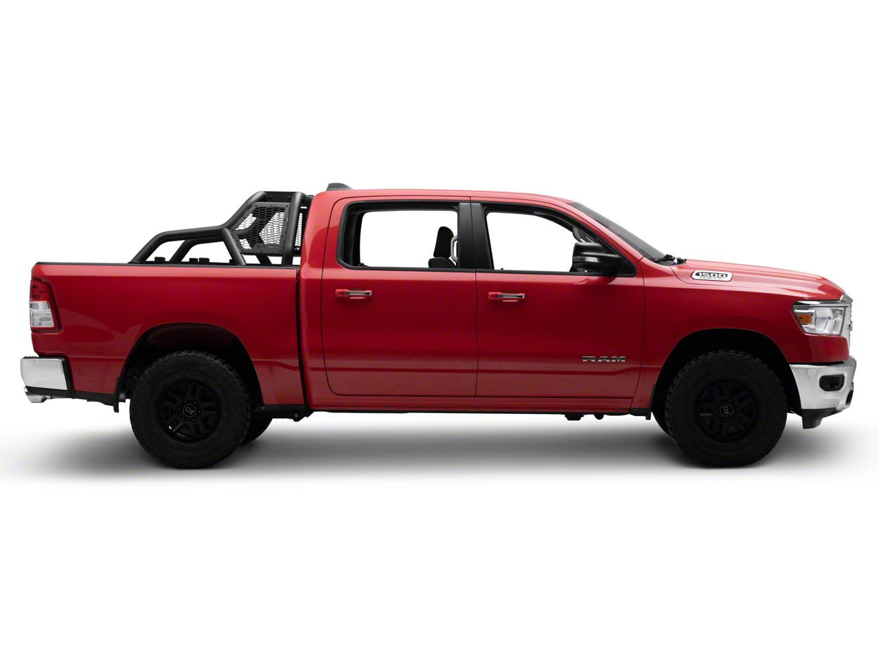 Armordillo RAM 1500 CR1 Chase Rack with LED Shroud; Matte Black 7163072 ...