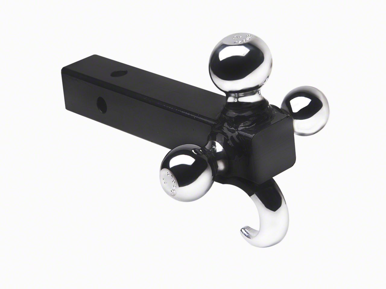 RAM 3500 2-Inch Receiver Hitch Tri-Ball Mount (Universal; Some Adaptation May Be Required ...