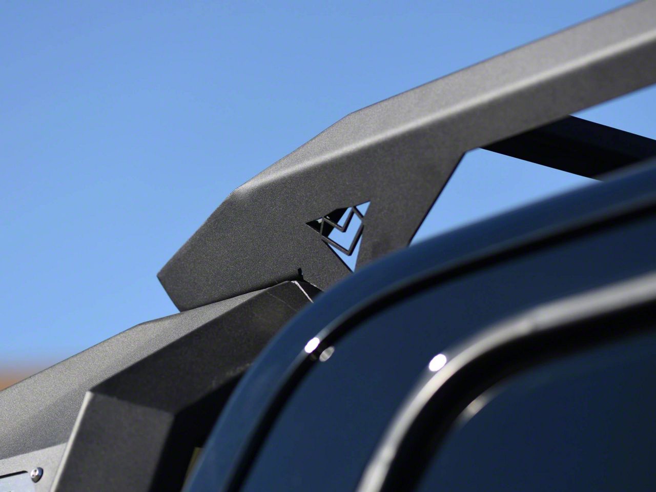 Armordillo Ranger CR-X Rack Chase Rack; Matte Black 7161856 (19-24 ...