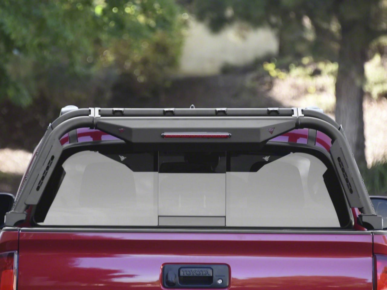 Armordillo Silverado 1500 CR-M Chase Rack with 3rd Brake Light; Matte ...