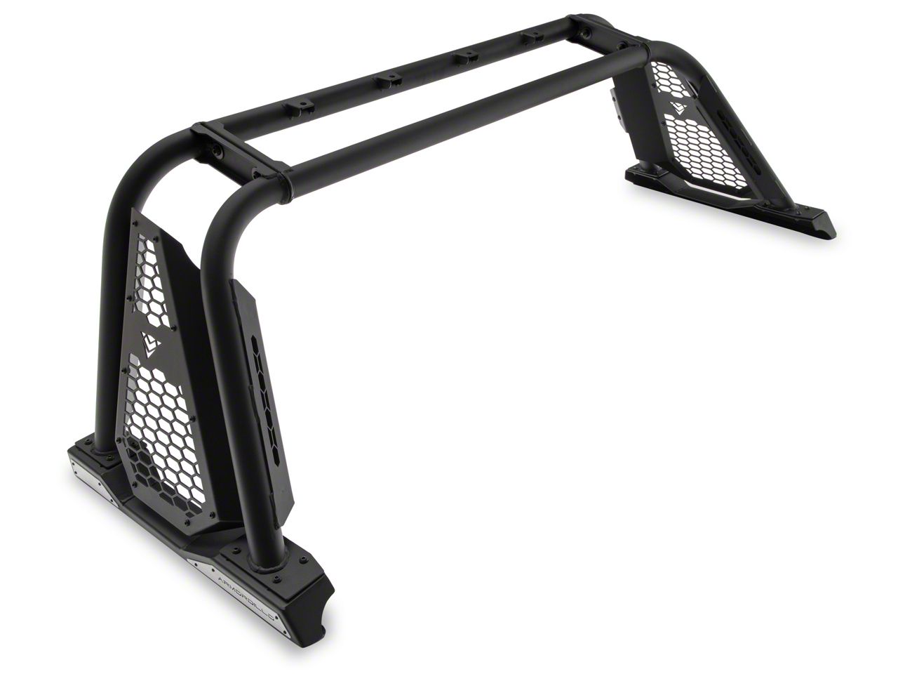 Armordillo Silverado 1500 CR-M Chase Rack; Matte Black 7162426 (99-25 ...