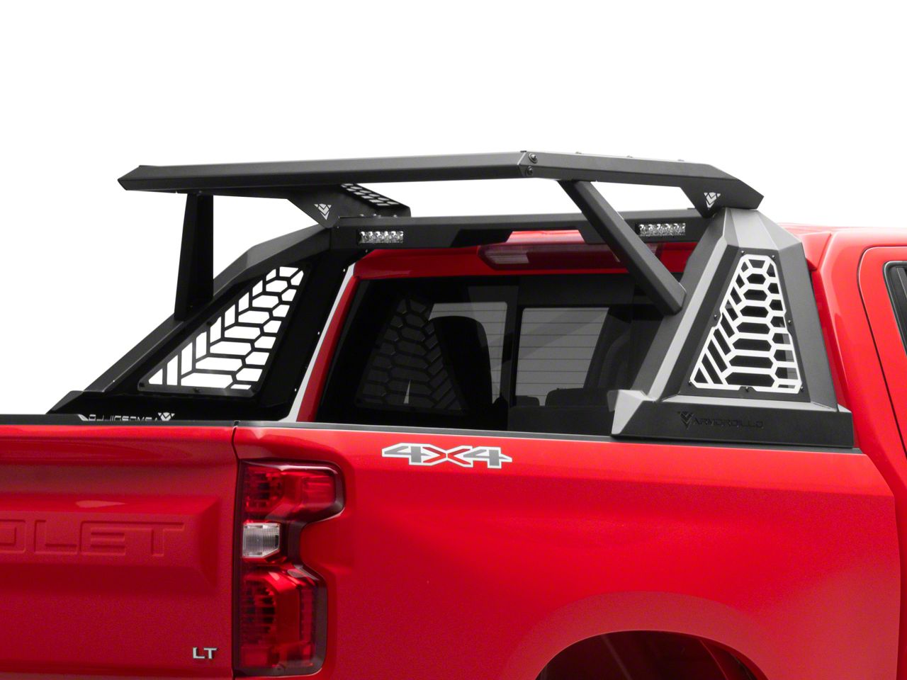 Silverado 1500 CR-X Rack Chase Rack; Matte Black (99-26 Silverado 1500 ...