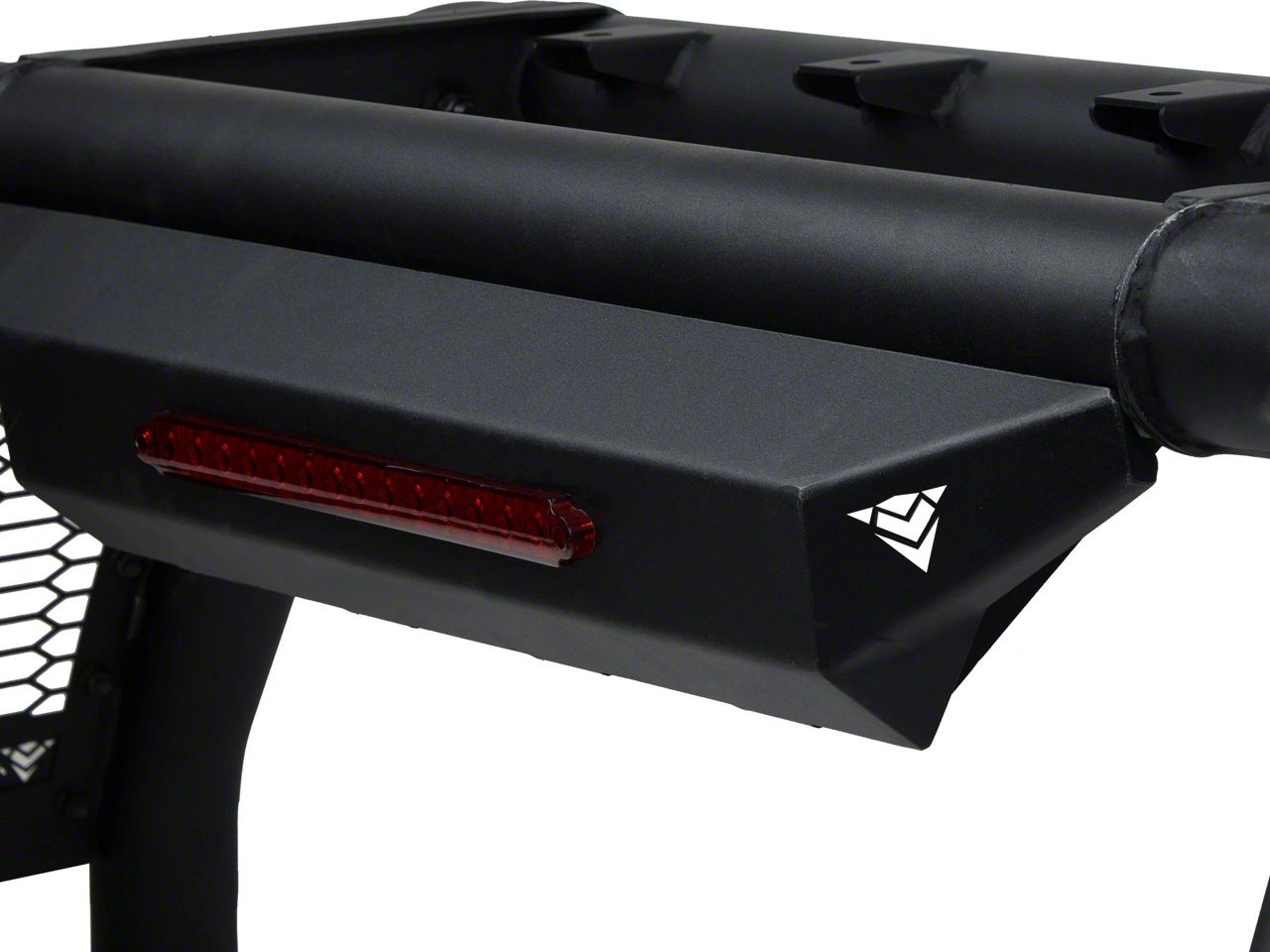 Armordillo Silverado 1500 CR1 Chase Rack with 3rd Brake Light; Matte ...