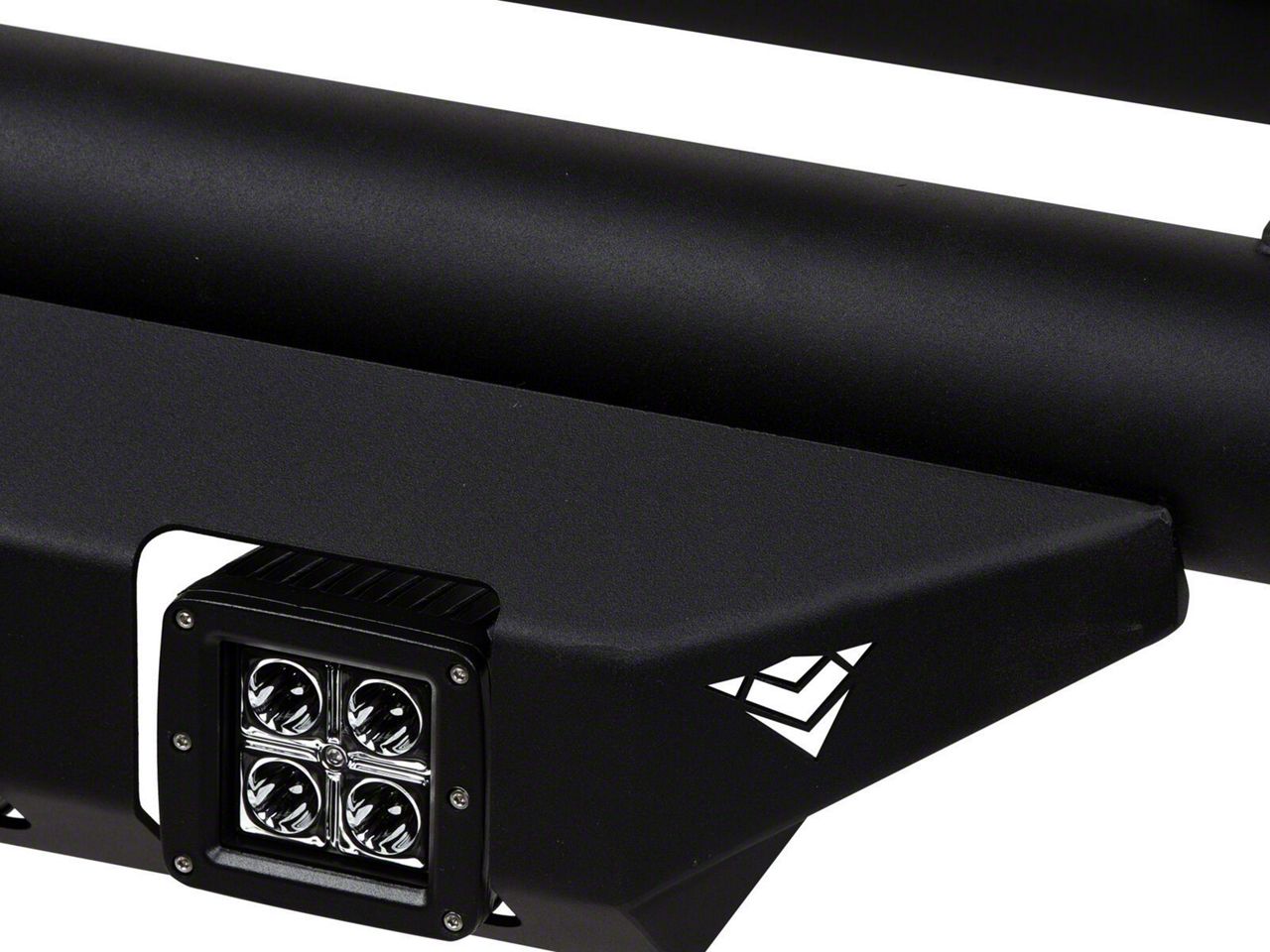 Armordillo Silverado 1500 CR1 Chase Rack with LED Shroud; Matte Black ...
