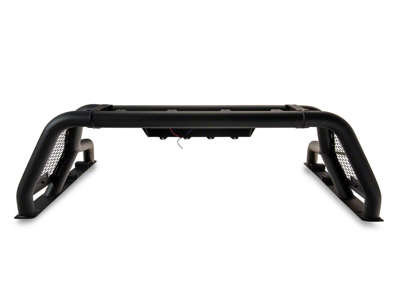 Armordillo Silverado 1500 CR1 Chase Rack with LED Shroud; Matte Black ...