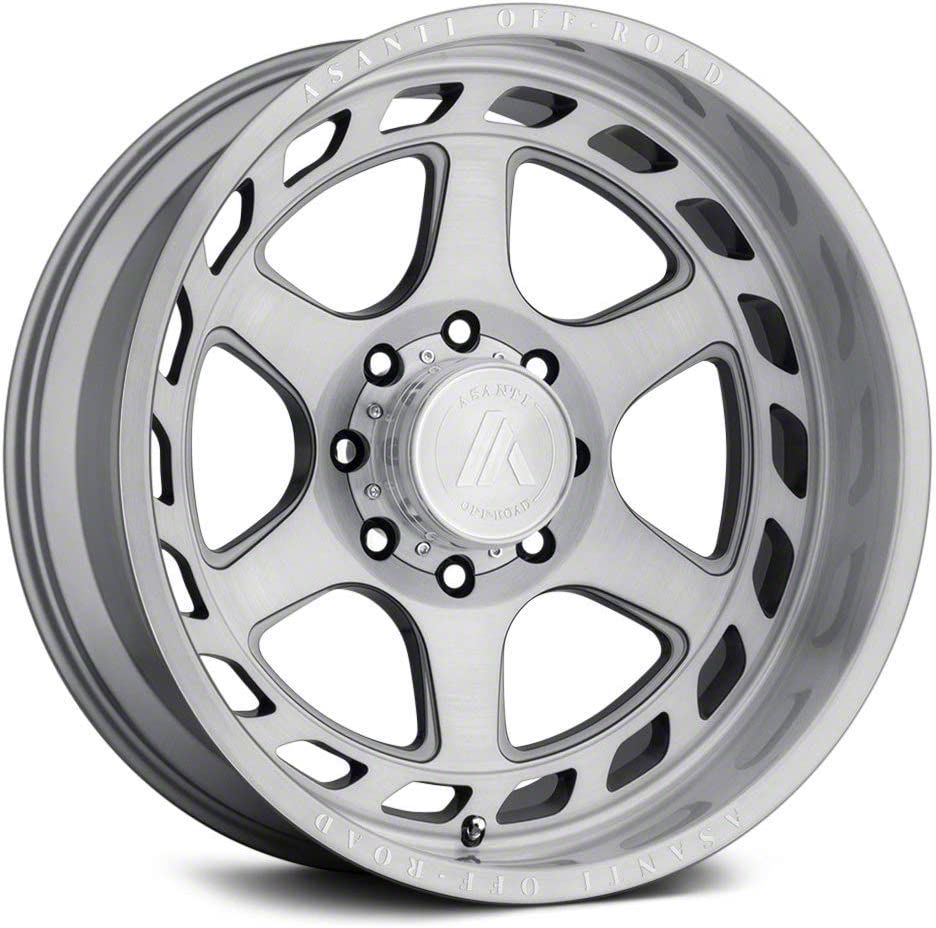 Asanti Sierra 1500 Anvil Titanium Brushed 6-Lug Wheel; 20x9; 18mm ...