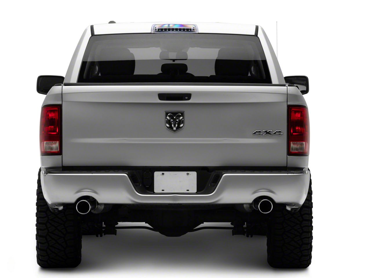 RAM 1500 LED Third Brake Light with Cargo Light; Black (09-18 RAM 1500)