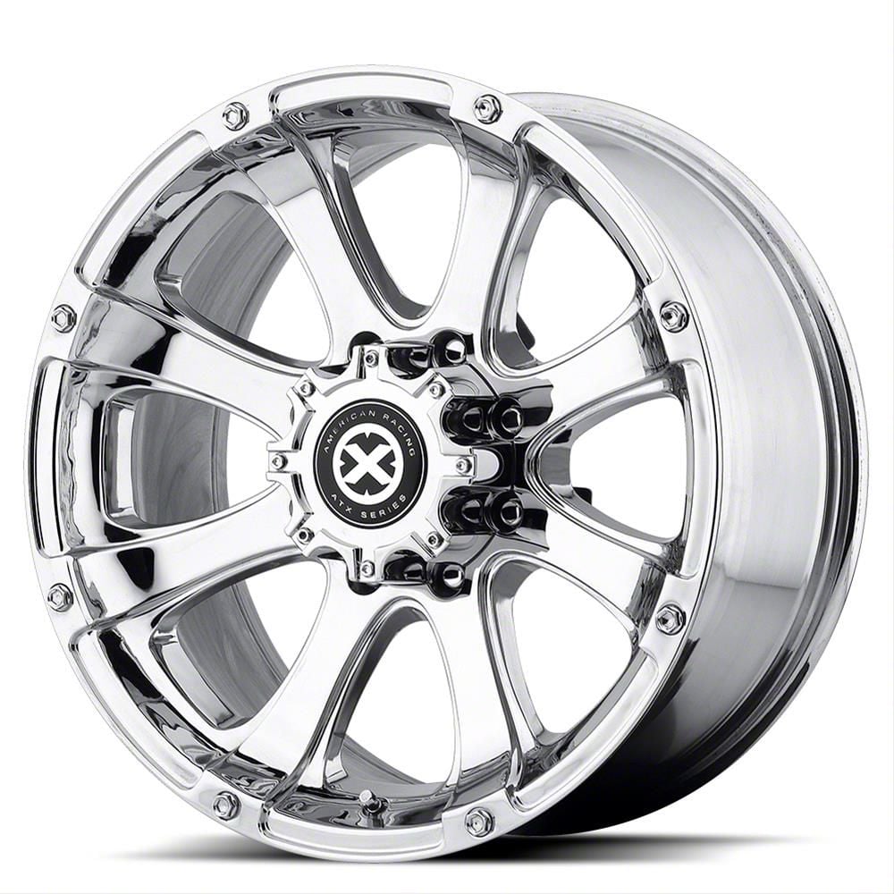 ATX Series Silverado 1500 Ledge Chrome 6-Lug Wheel; 20x9; 0mm Offset ...