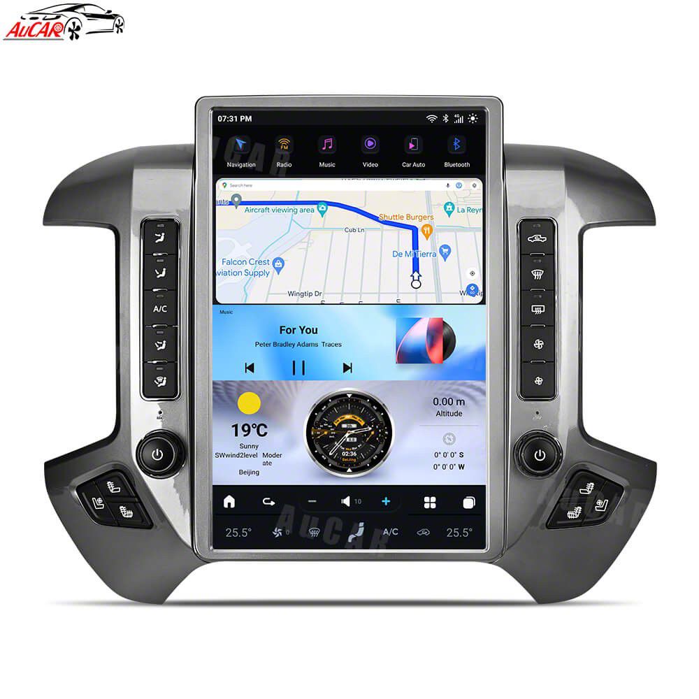 Aucar by Navos Silverado 1500 14.40-Inch T-Style Radio GPS Navigation ...