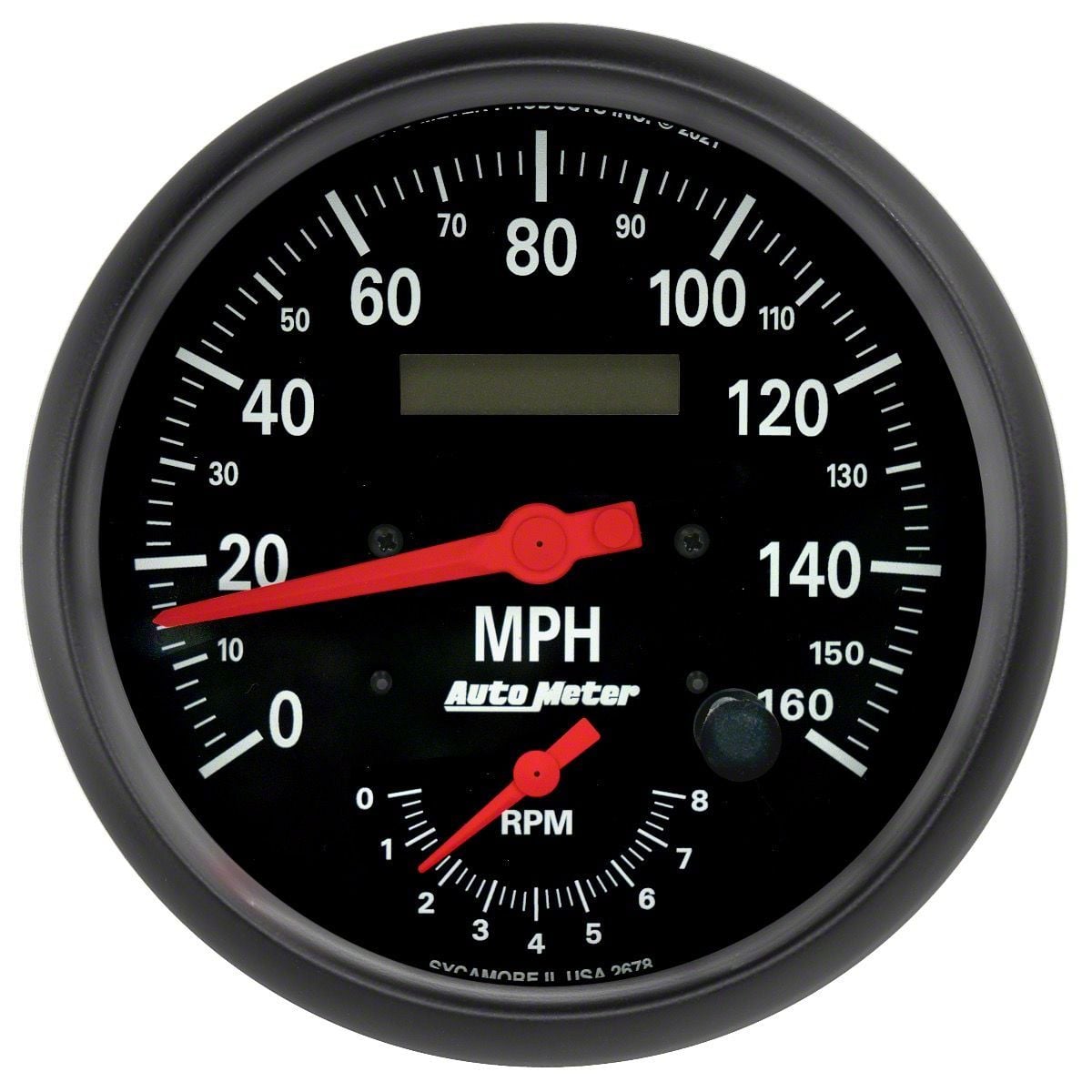 Auto Meter F-150 Z-Series 5-Inch Tachometer/Speedometer Combo; 8K RPM ...