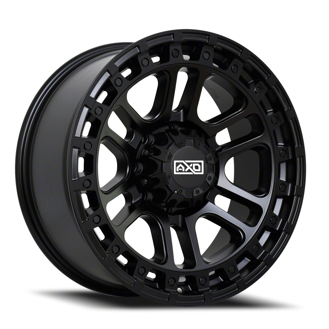 AXD Offroad F-350 Super Duty AS5 Satin Black 8-Lug Wheel; 20x9; 0mm ...