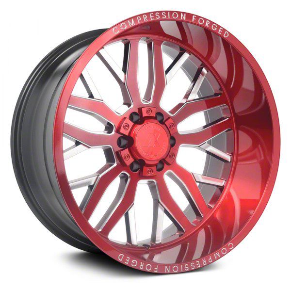Axe Wheels RAM 1500 AX1.2 Candy Red 5-Lug Wheel; 22x12; -44mm Offset ...