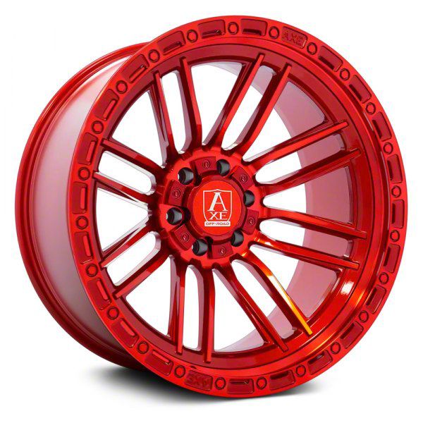 Axe Wheels RAM 2500 Icarus Candy Red 8-Lug Wheel; 22x12; -44mm Offset ...