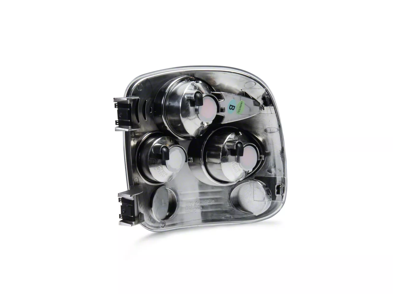 Silverado 1500 Euro Style Tail Lights; Black (99-04 Silverado 1500 ...