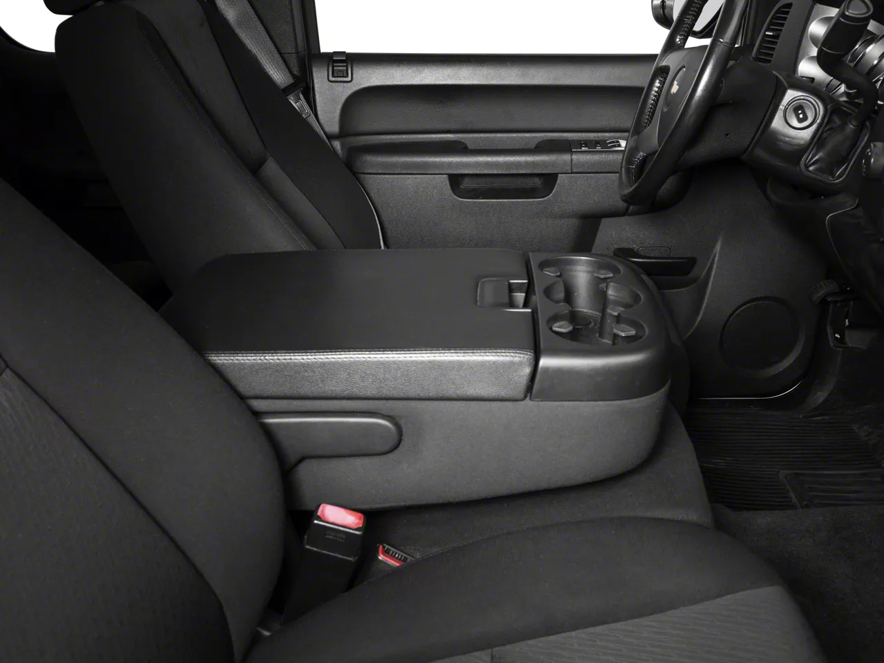 RedRock Silverado 1500 Alterum Series Center Console Top Lid; Black ...