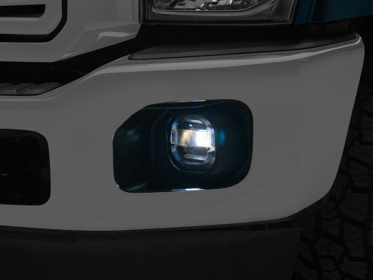 Raxiom F-250 Super Duty Axial Series LED Angel Eye Fog Lights SD18662 ...