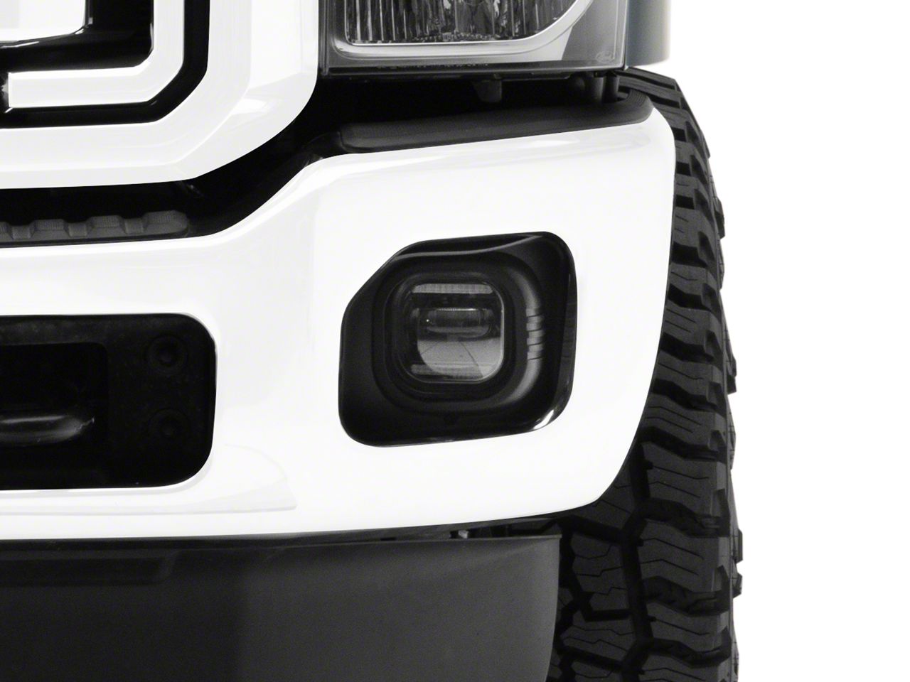 Raxiom F-250 Super Duty Axial Series LED Angel Eye Fog Lights SD18662 ...
