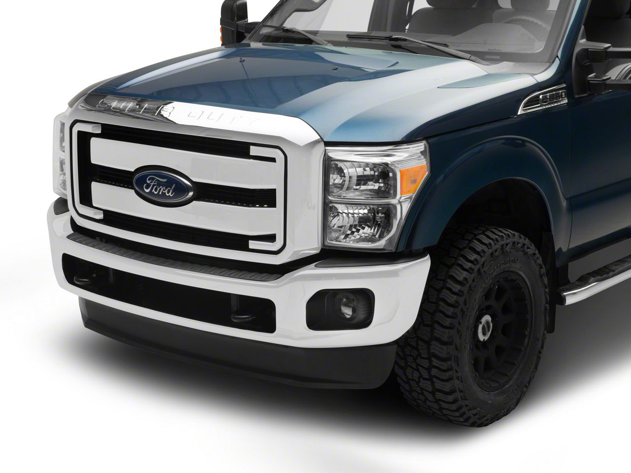 Raxiom F-250 Super Duty Axial Series LED Angel Eye Fog Lights SD18662 ...