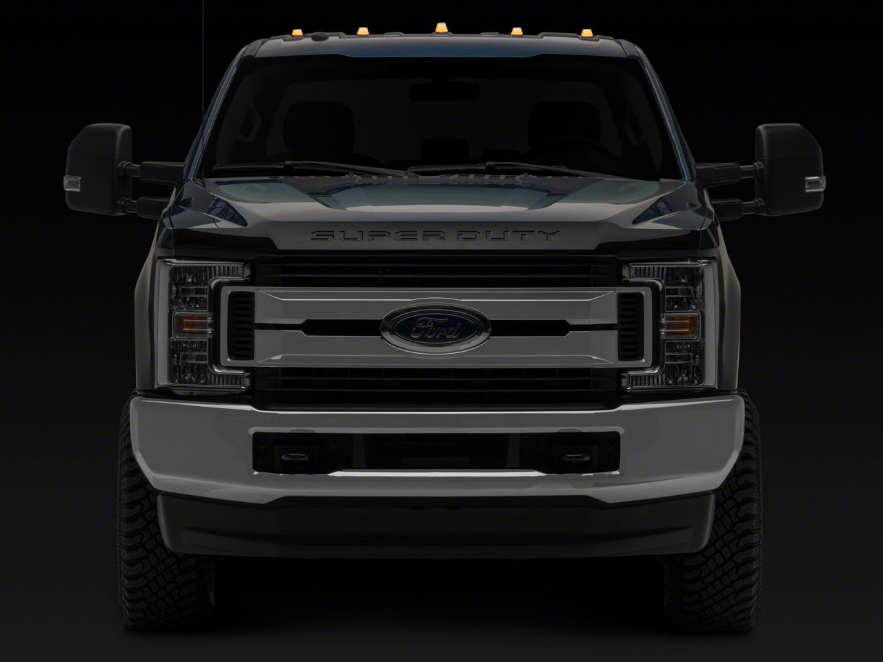 Raxiom F-250 Super Duty Axial Series LED Clearance Lights; Clear ...