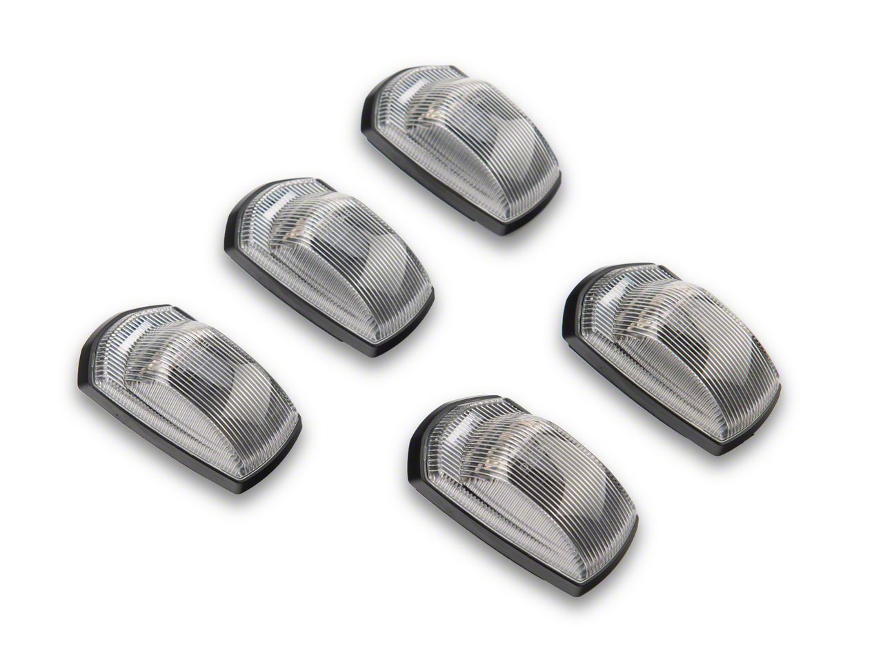 Raxiom F-250 Super Duty Axial Series LED Clearance Lights; Clear ...