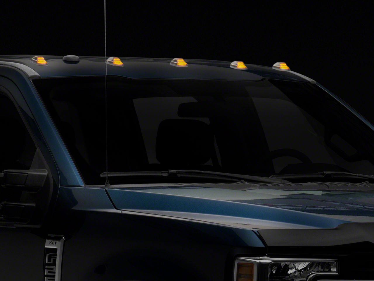 Raxiom F-250 Super Duty Axial Series LED Clearance Lights; Smoked ...