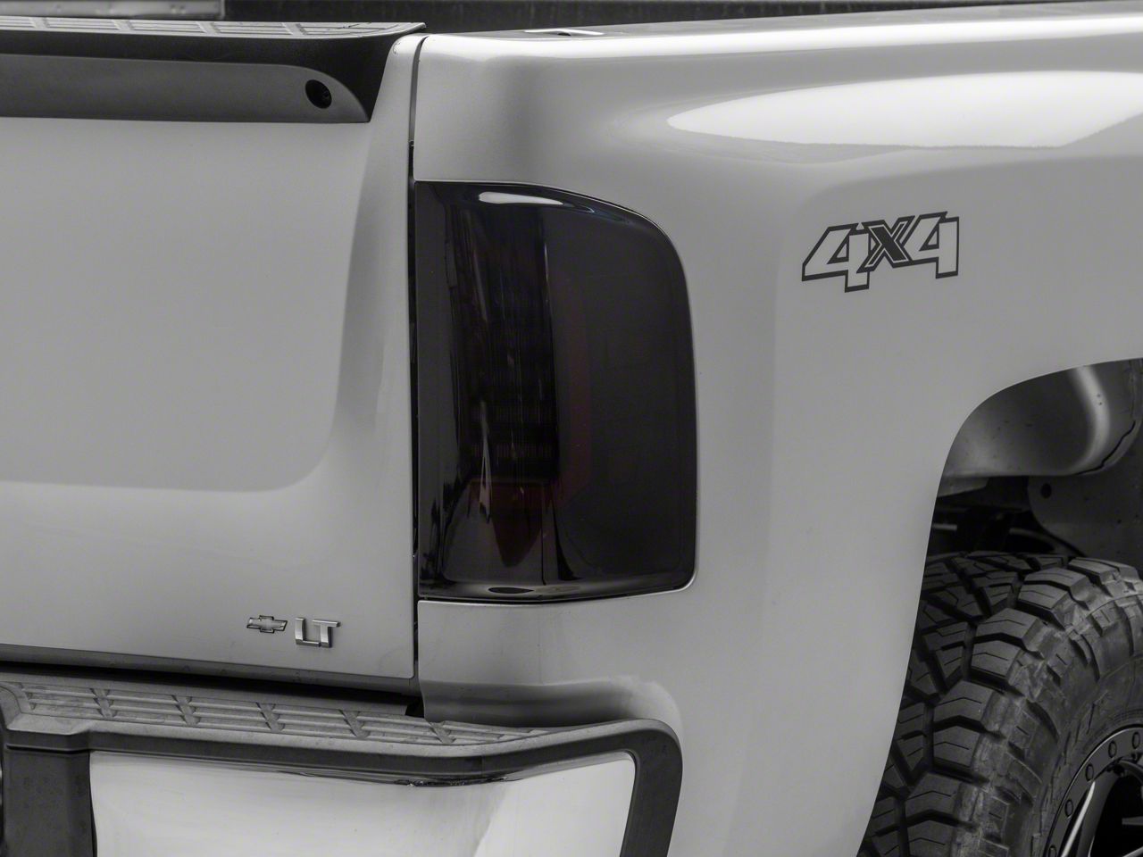 Raxiom Silverado 1500 Axial Series LED Tail Lights; Black Housing ...