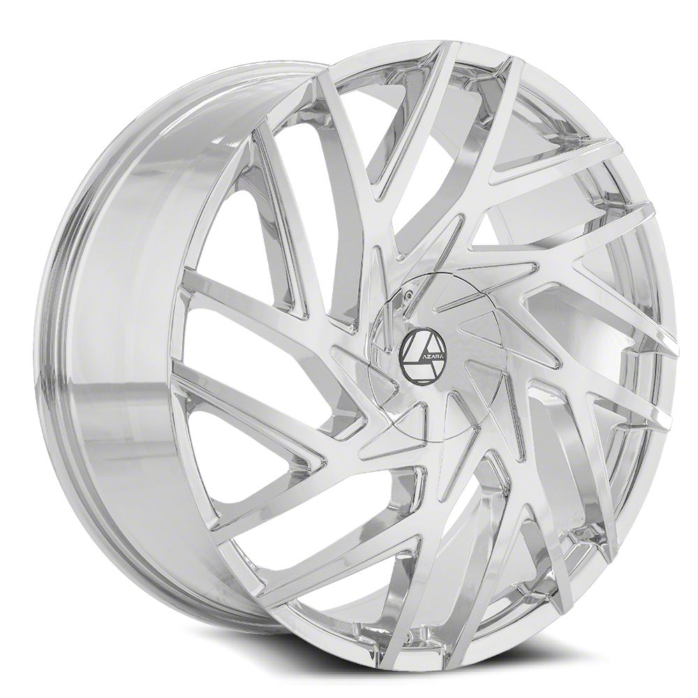 Azara Tahoe AZA-518 Chrome 6-Lug Wheel; 24x9; 25mm Offset AZA ...