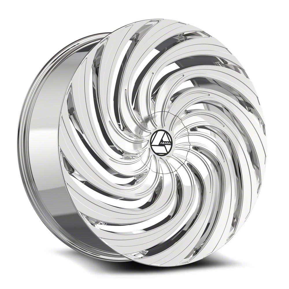 Azara Yukon AZA-535 Chrome 6-Lug Wheel; 28x9.5; 22mm Offset AZA ...