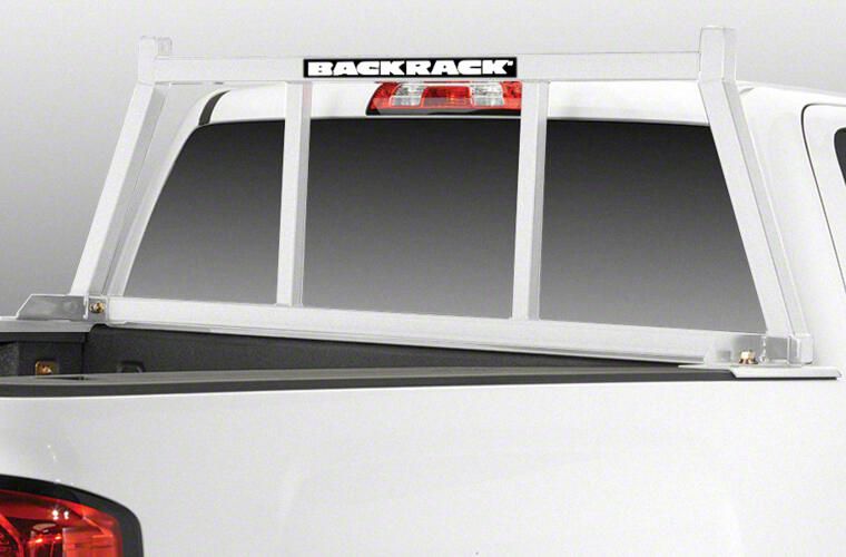 BackRack Silverado 2500 Open Headache Rack Frame; White 14900W (07-19 ...