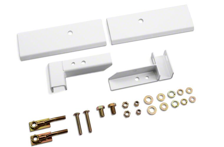 BackRack Silverado 2500 Standard Installation Hardware Kit; White ...