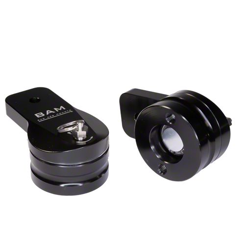 Bad Ass Mounts Ranger 360-Degree Swivel Light Mounts; Blackout BAM ...