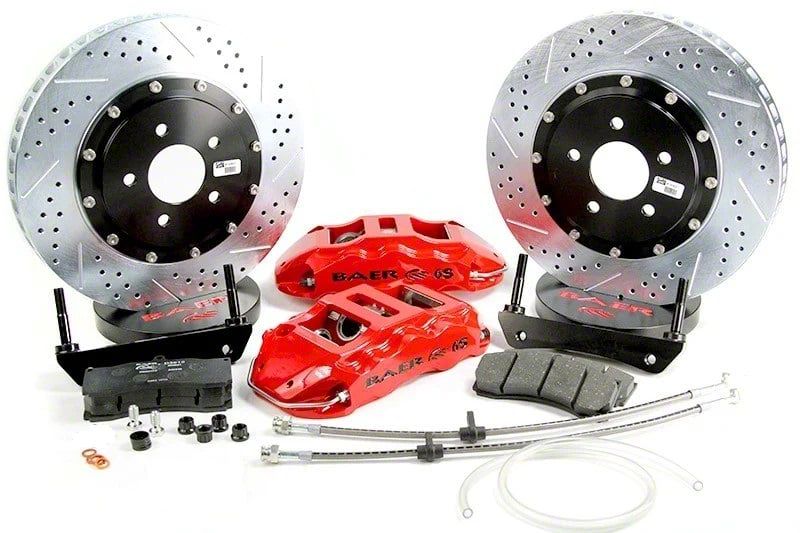 Baer RAM 1500 Extreme+ Front Big Brake Kit with 15-Inch Rotors; Fire ...