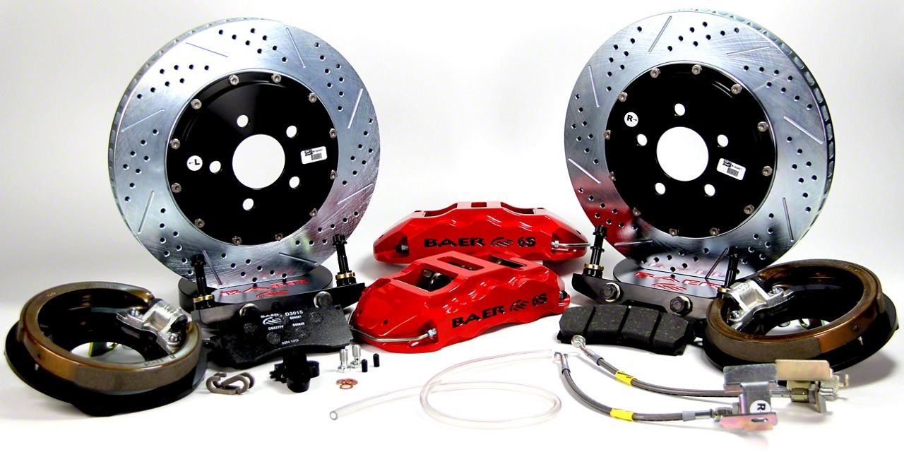 Baer Silverado 1500 Extreme+ Rear Big Brake Kit with 15-Inch Rotors ...