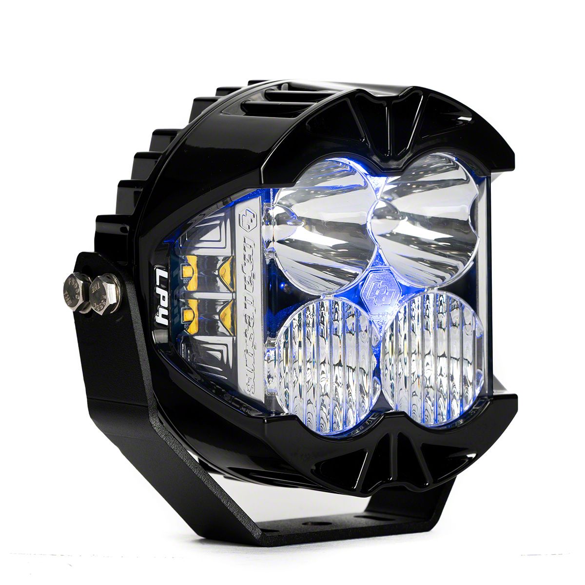 Baja Designs Canyon LP4 Pro LED Auxiliary Light Pod with Blue Backlight ...