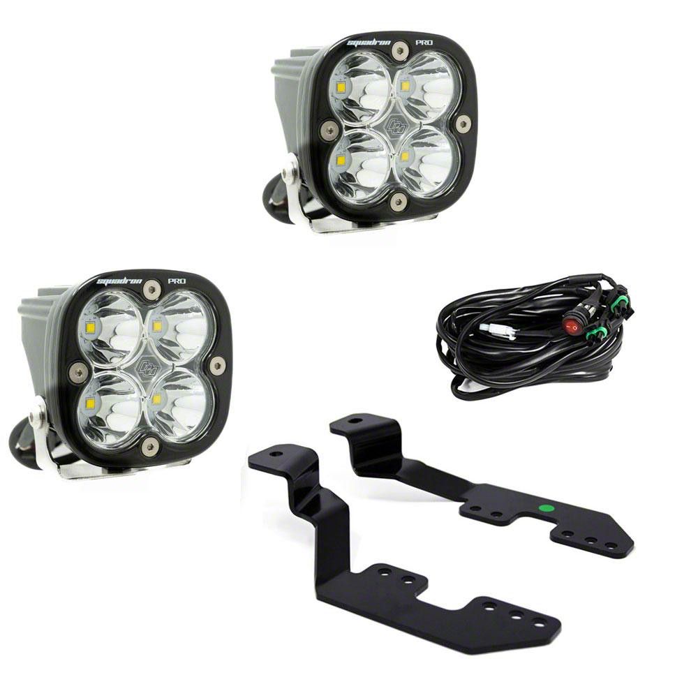 Baja Designs Canyon Squadron Pro LED Lights with A-Pillar Mounting ...
