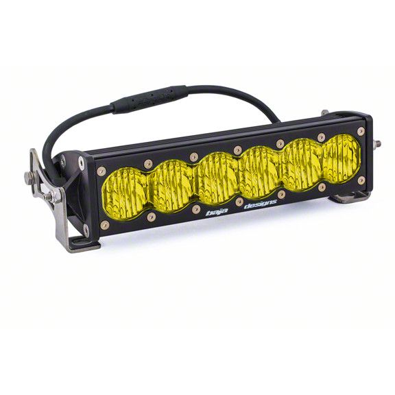 Baja Designs Dakota 40-Inch OnX6+ Amber LED Light Bar; Driving/Combo ...
