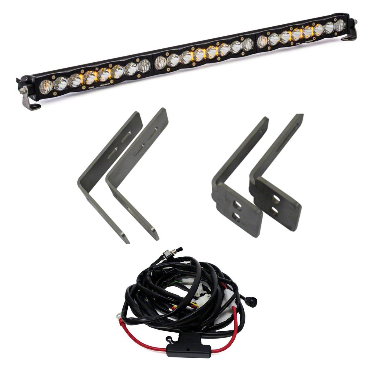 Baja Designs F-350 Super Duty 30-Inch S8 Upper Grille Light Bar Kit ...