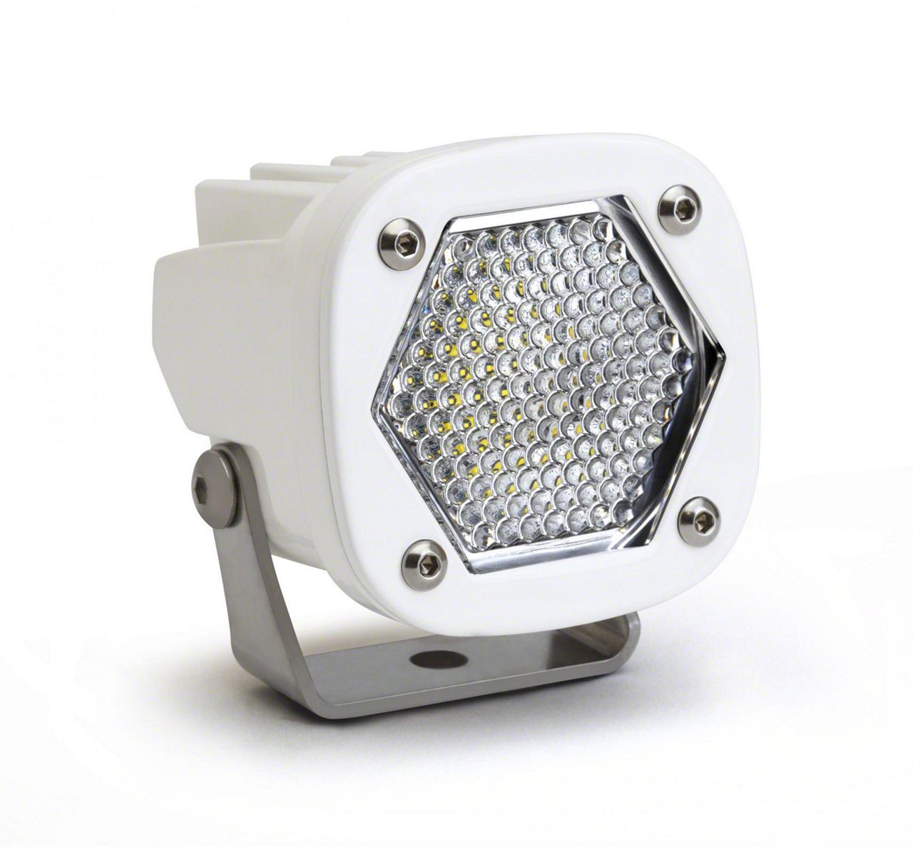 Baja Designs Ranger S1 White LED Auxiliary Light Pod; Work/Scene Beam ...