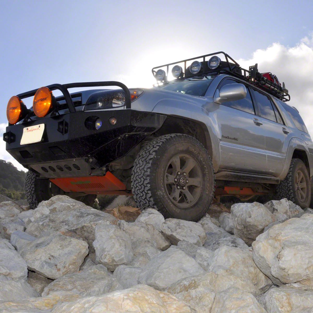 Baja Rack F-150 7-Inch Light Mount for 47-Inch Width Racks BR-LIGHTBAR ...