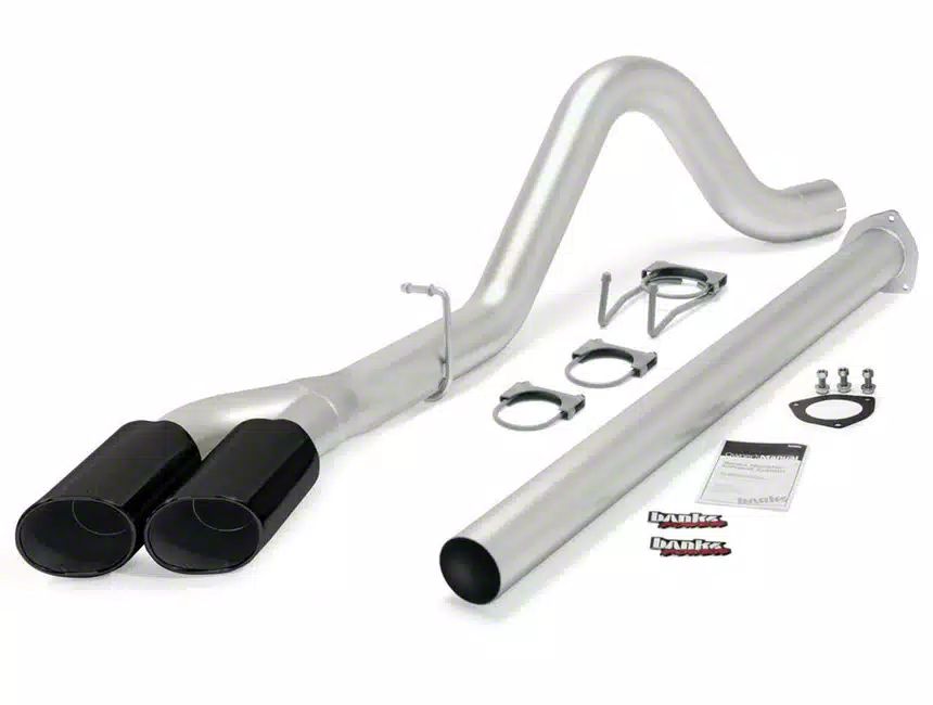 Banks Power F-250 Super Duty Monster DPF-Back Single Exhaust System ...