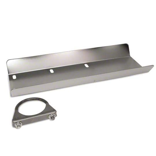 Banks Power F-350 Super Duty Exhaust Heatshield for 3-Inch Tailpipes ...