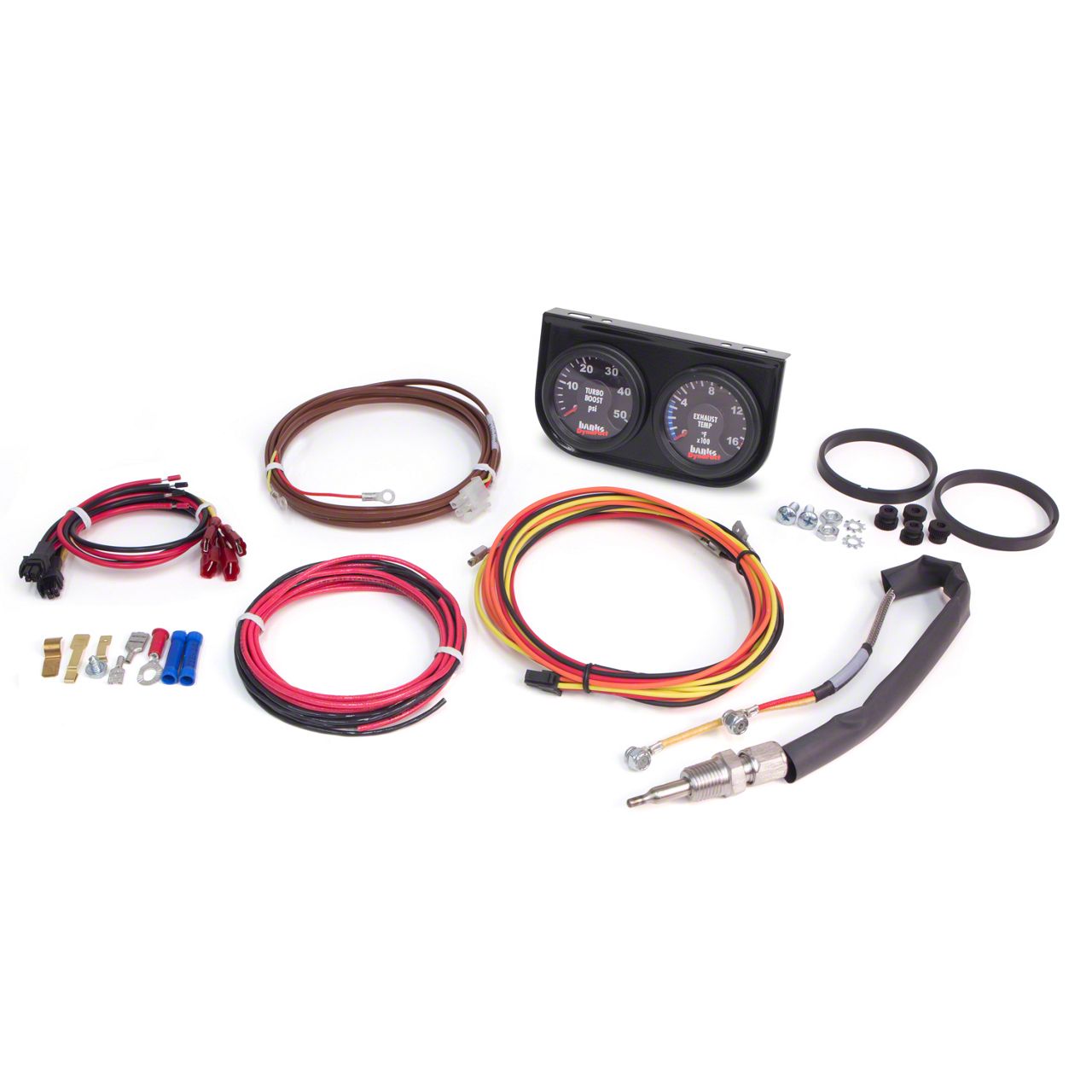 Banks Power RAM 2500 DynaFact Gauge Assembly with Thermocouple 64508 ...